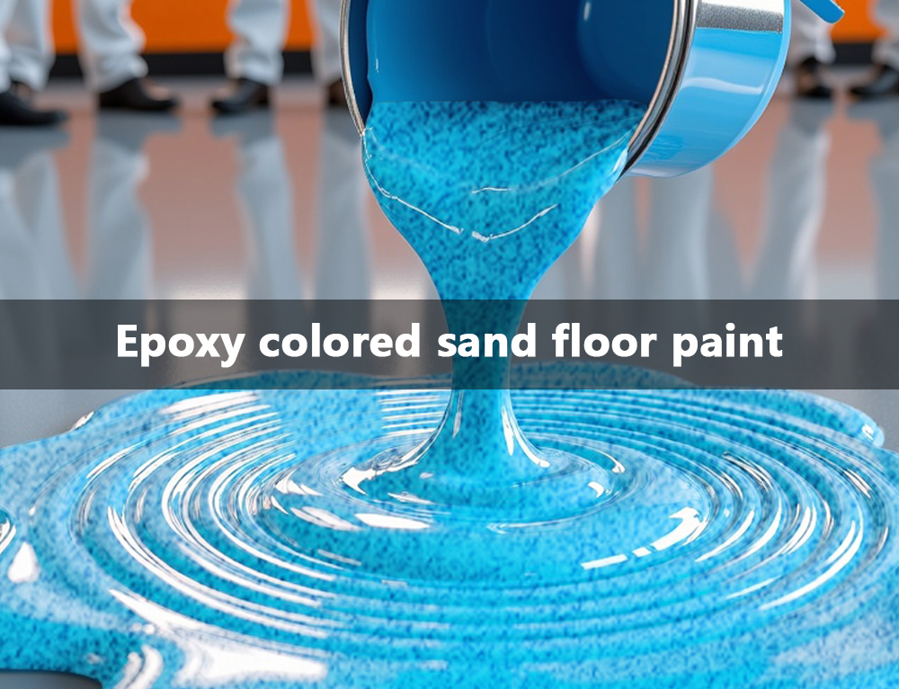 Epoxy colored sand floor paint - Zhengzhou Shuanglian Building Material ...